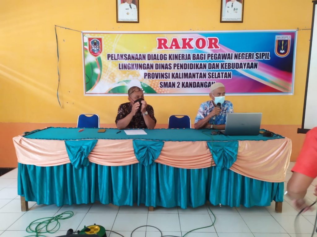 Dialog Kinerja Bagi Pegawai Negeri Sipil SMAN 2 Kandangan Tahun 2021 ...